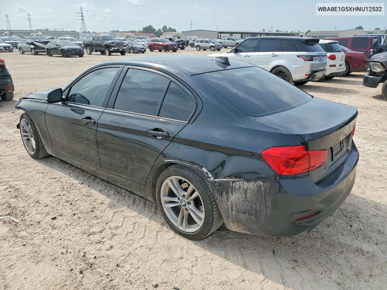2017 BMW 320 I vin: WBA8E1G5XHNU12532